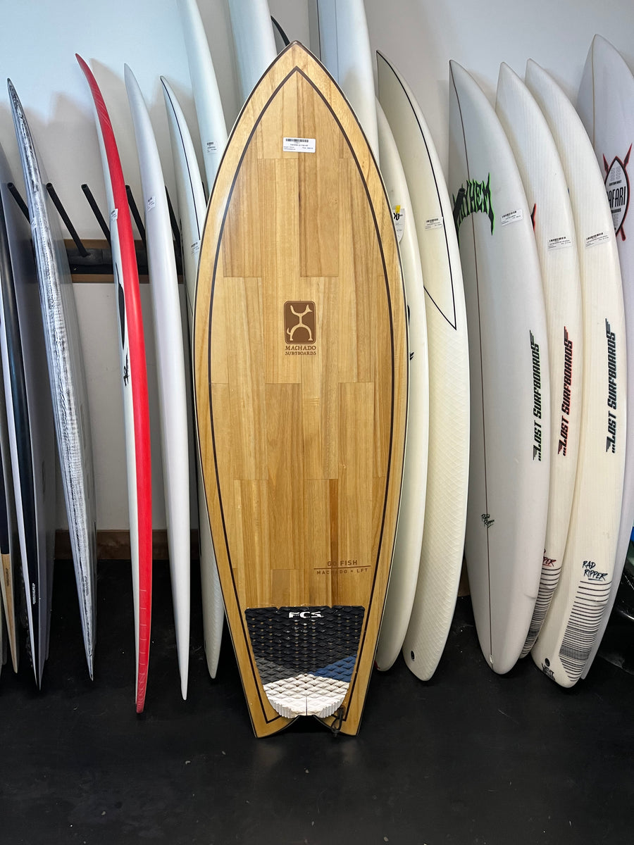 5'8" Machado Go Fish Timbertek - Used – kannonbeach
